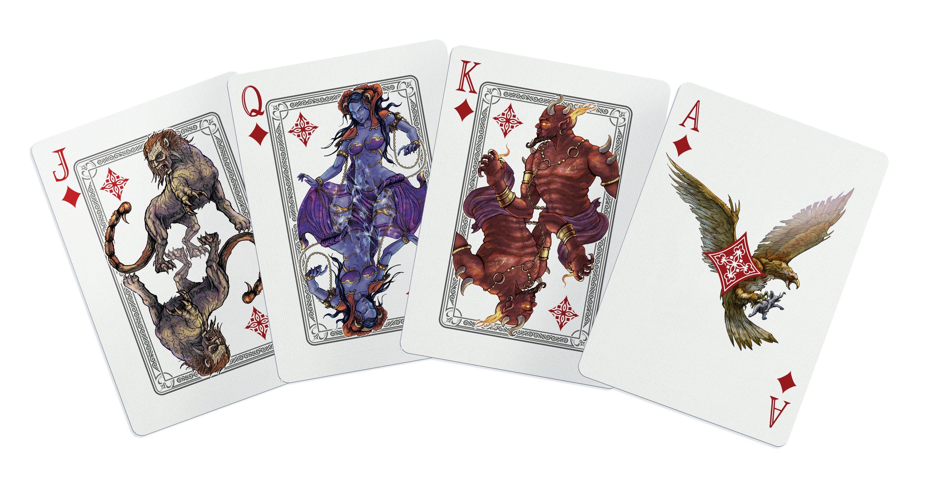 Bicycle Mythical Creatures II Playing Cards - Gent Supply Co.