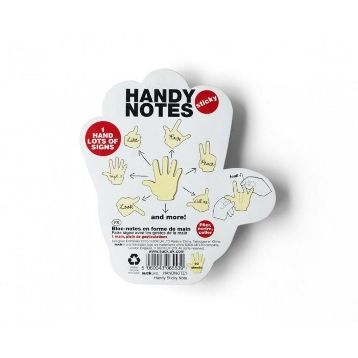 Hand Sticky Notes - Gent Supply Co.